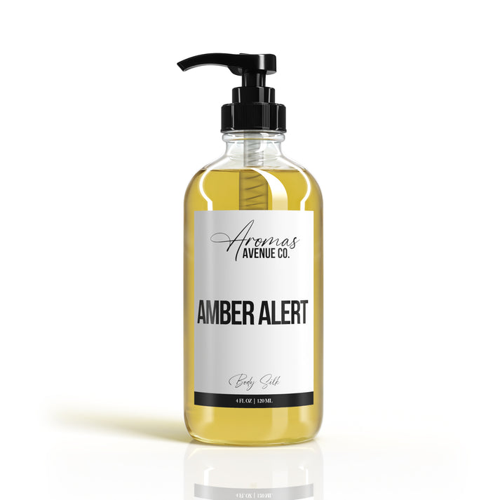 Amber Alert Luxury Body Silk – Aromas Avenue Co.